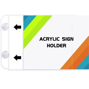 ciaoher | Office | Acrylic Sing Holder With Suction Cups | Poshmark